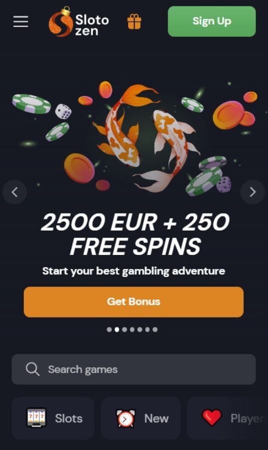Slotozen Casino Review - Games, Promo Codes, Bonuses